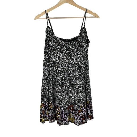 bp | Dresses | Bp Floral Print Tiered Babydoll Sundress Xxs Mini Dress ...